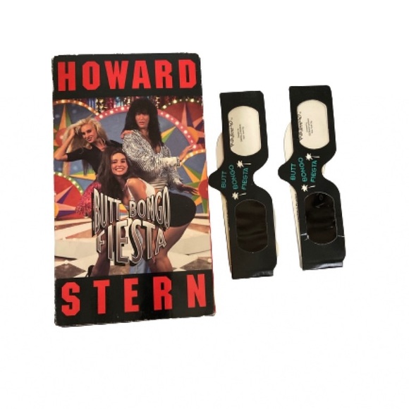 Other | Vhs Howard Stern Movie Butt Bongo Fiesta | Poshmark
